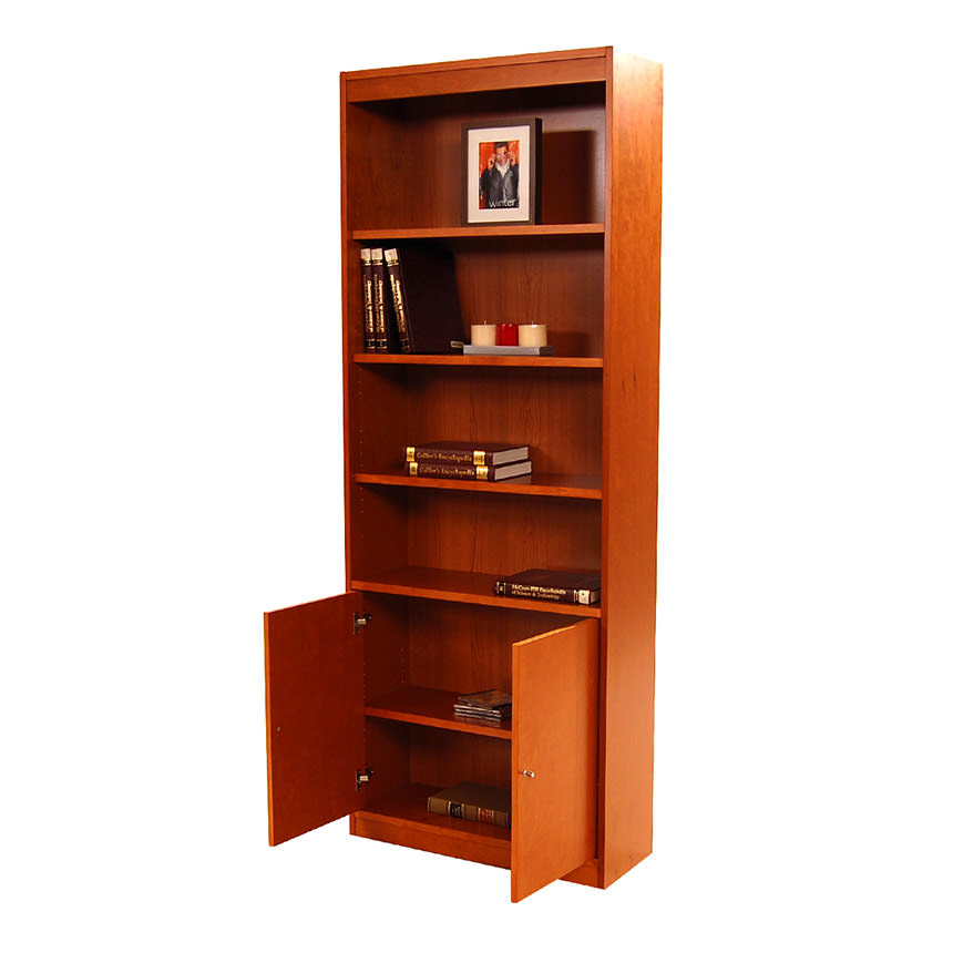 Chicago Cherry Large Bookcase | El Dorado Furniture